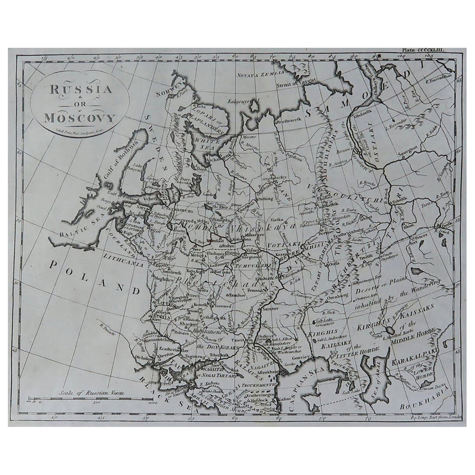Original Map of Boston at 1stDibs