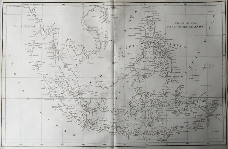Original Antique Map of South East Asia, Arrowsmith, 1820 For Sale at ...