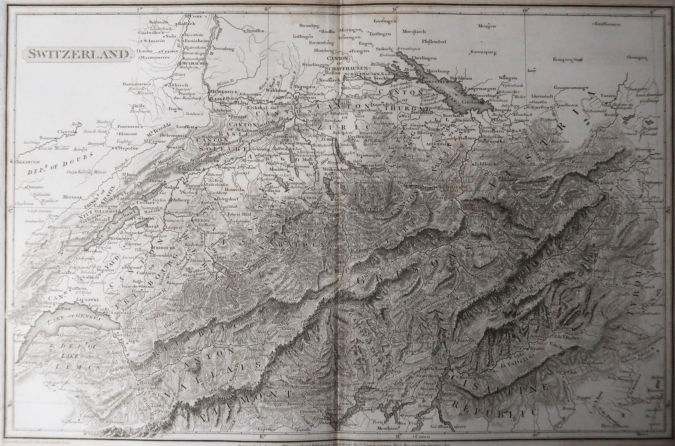 Antique Map of Luzon of Luconia in the Philippines, 1726 For Sale at ...