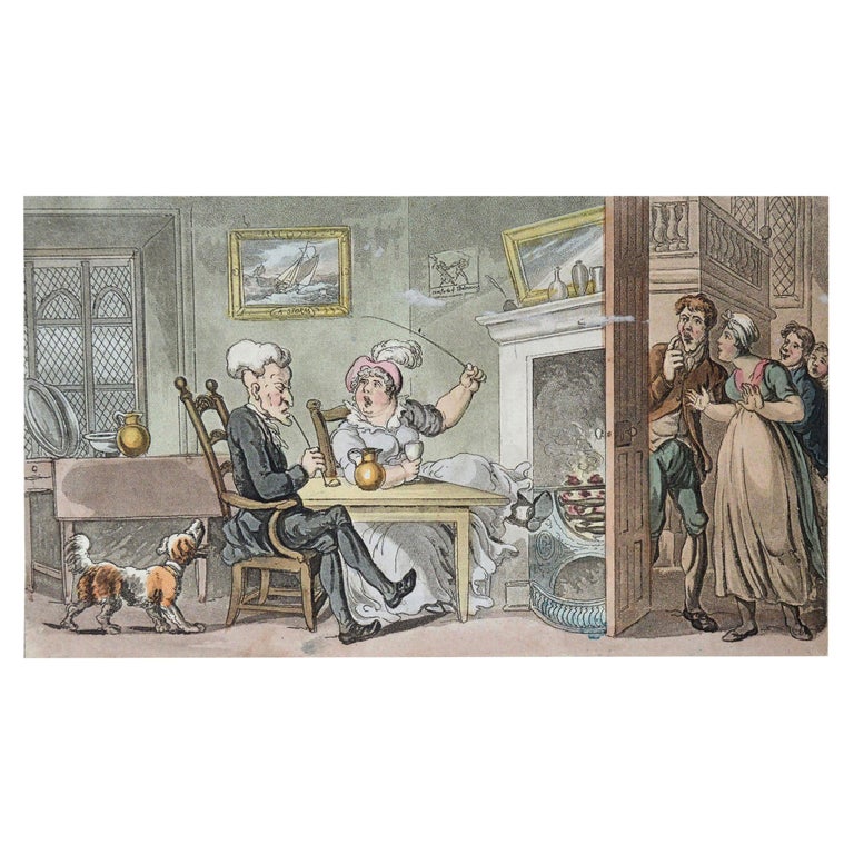 Original Antiker Druck nach Thomas Rowlandson, 1813 im Angebot bei 1stDibs