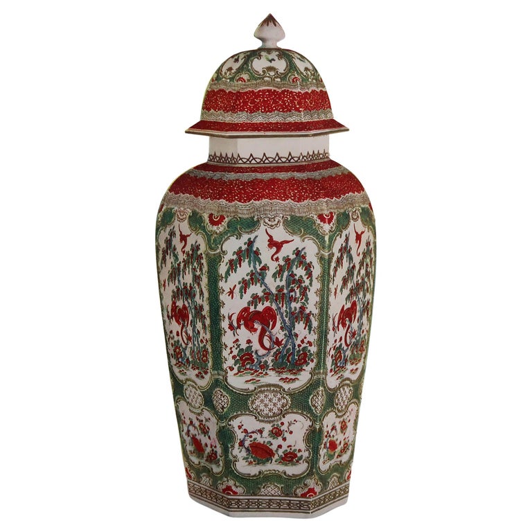 Original Antique Print of a Chinese Style Vase, circa 1900 For Sale at ...