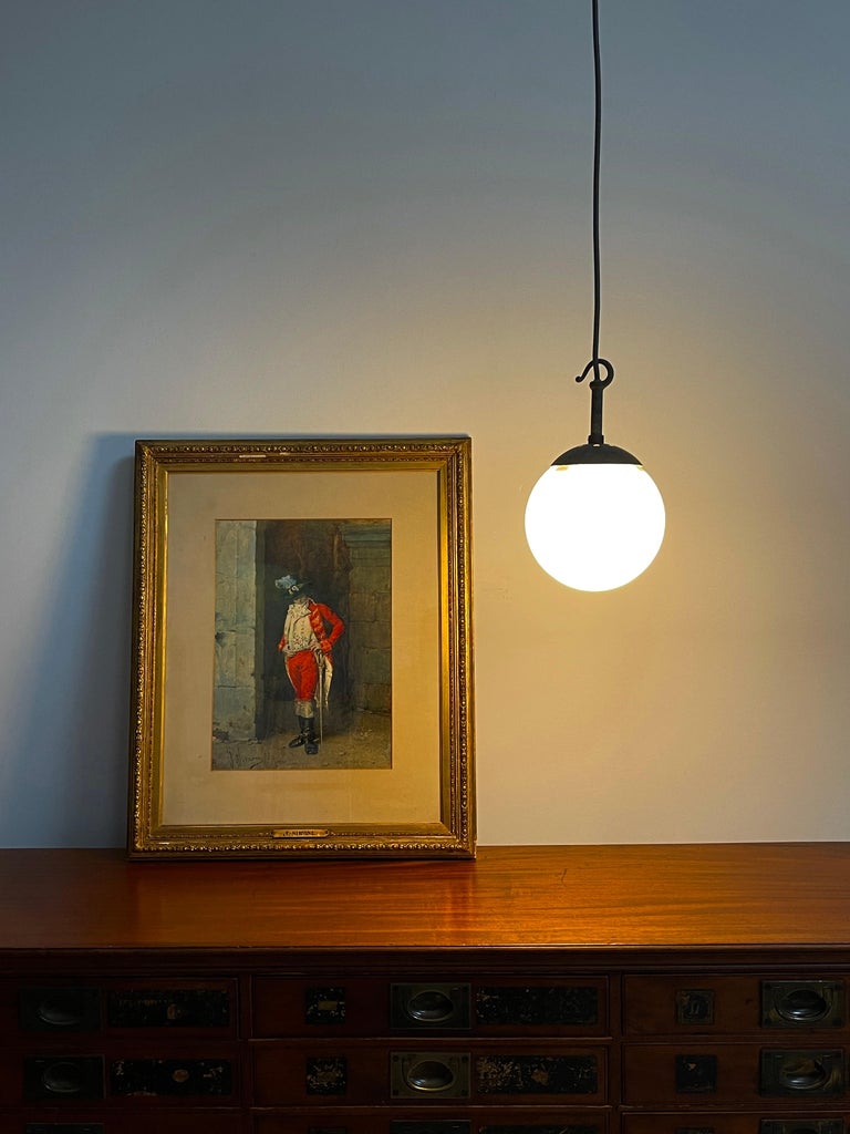 Antique Watercolour Painting of 'the Sentinel' by Italian Painter ...