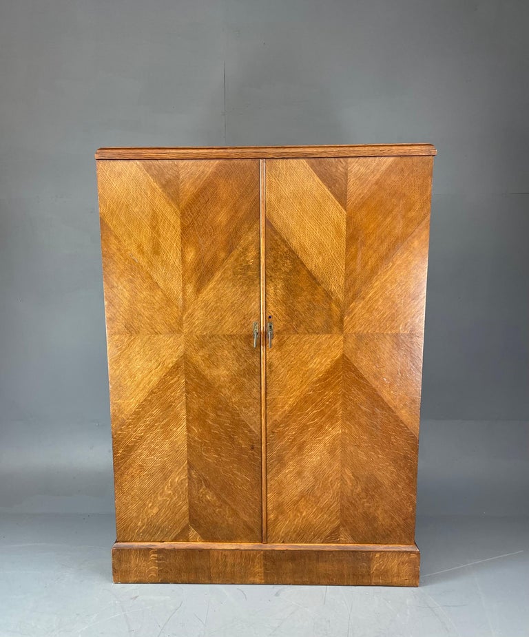 Original Art Deco Compactum Wardrobe by Compactom at 1stDibs