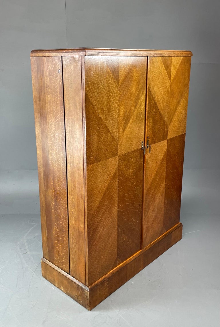 Original Art Deco Compactum Wardrobe by Compactom at 1stDibs