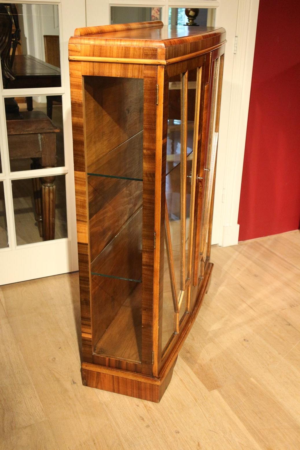 Original Art Deco Display Cabinet at 1stDibs | art deco display case