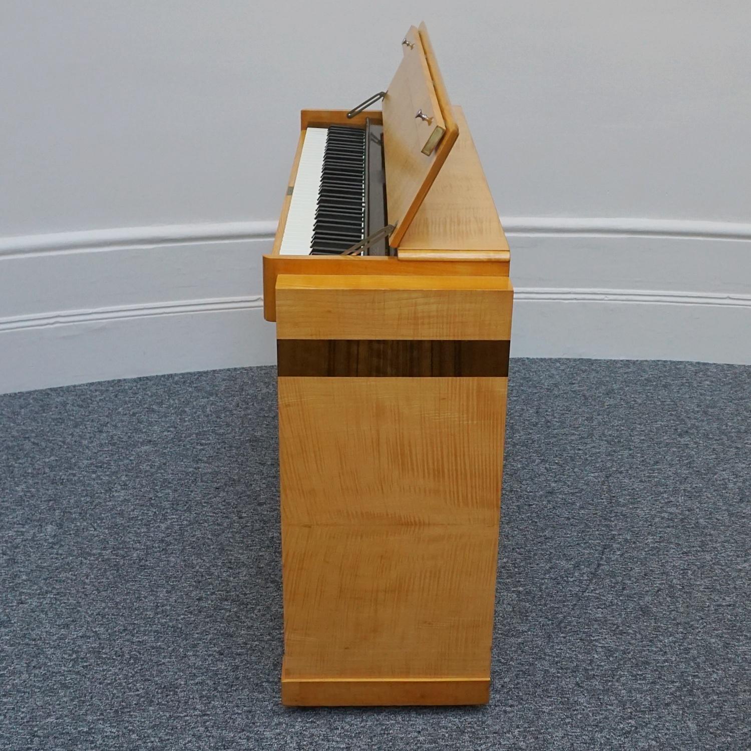 Original Art Deco Upright Piano by Eavestaff Circa 1935 at 1stDibs
