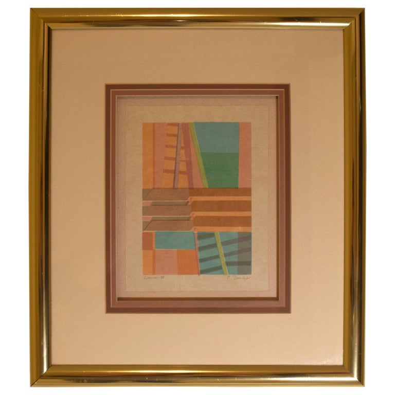 Original Art Work by C. Dunlap for Harris Strong For Sale at 1stDibs