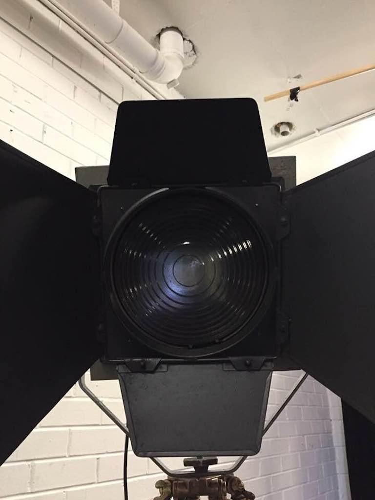 Original Barton Industrial Hollywood Movie Light with Barn Doors Wooden ...