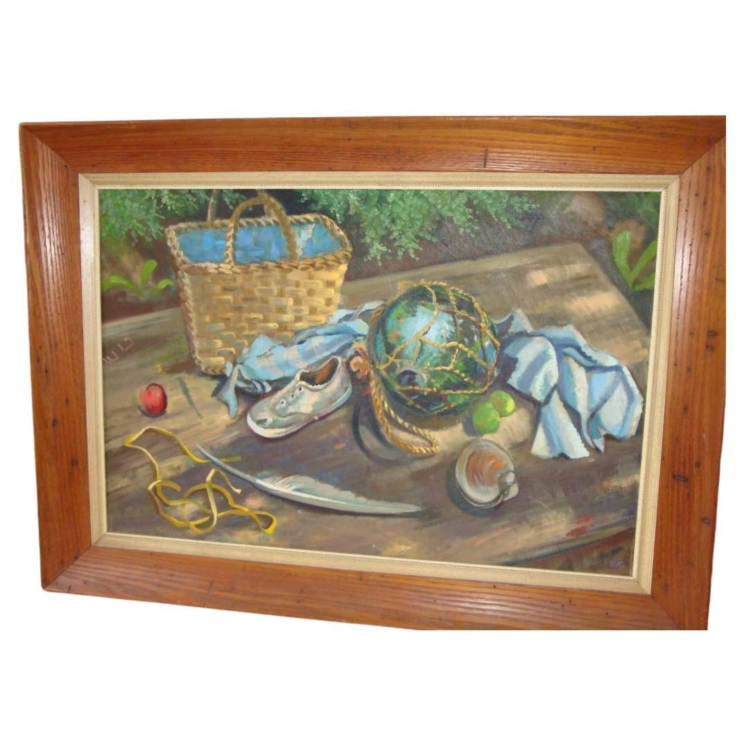 Original Beautiful Colorful Beach Things Hamptons Painting Dorothy ...
