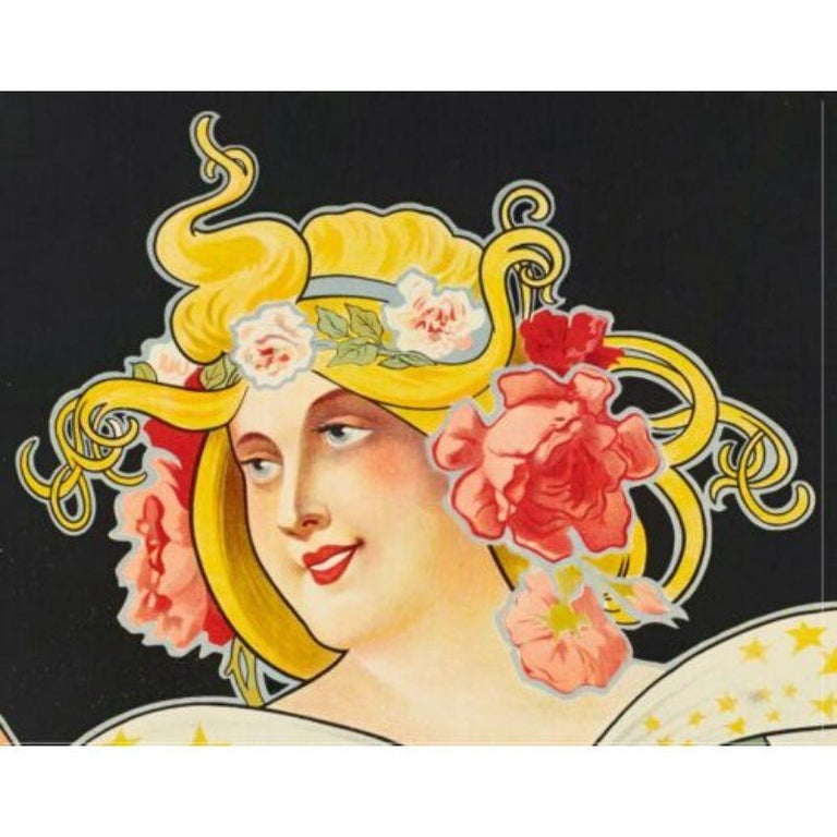 Affiche originale de la Belle Époque - Au-Olle-Banyuls Trilles ...