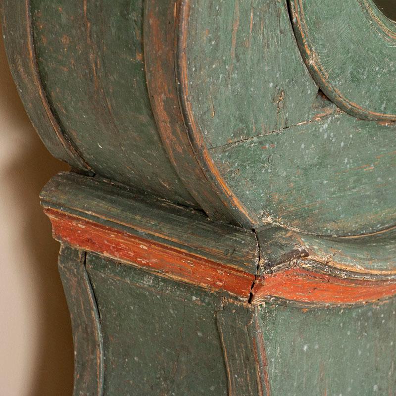 Original Blue Painted Swedish Mora Grandfather Clock at 1stDibs | mora ...