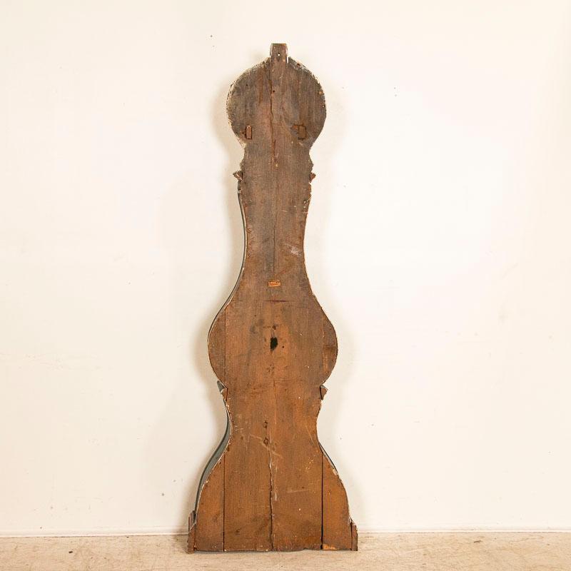 Original Blue Painted Swedish Mora Grandfather Clock at 1stDibs | mora ...