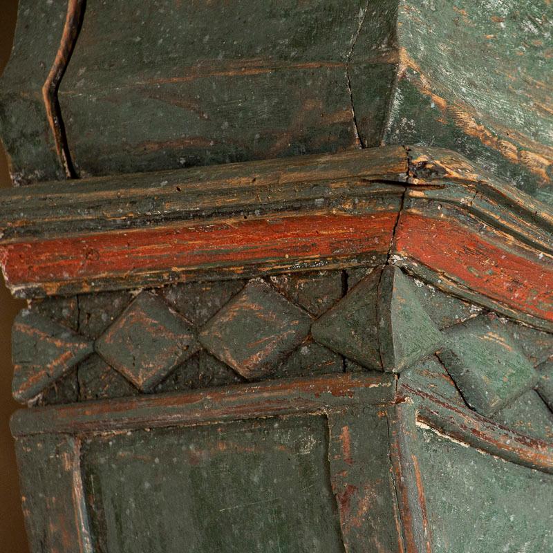 Original Blue Painted Swedish Mora Grandfather Clock at 1stDibs | mora ...