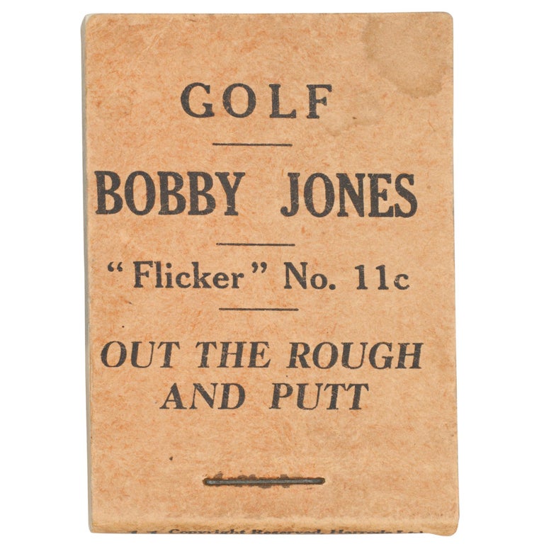 Original Bobby Jones Flicker Book, No. 11C, Out the Rough and Putt at ...