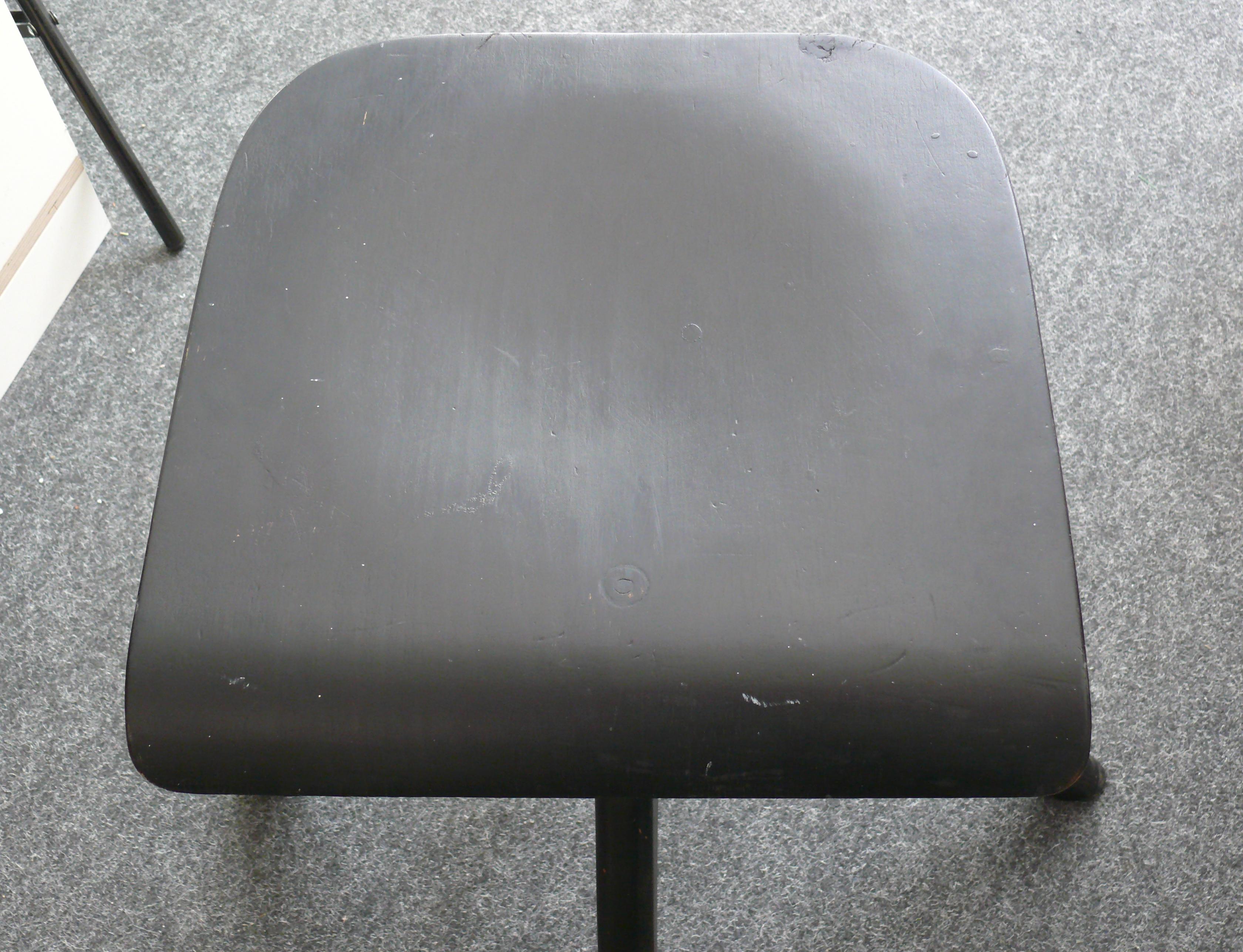 Original Bombenstabil Buffer Swivel Stool, Early 20th Century For Sale ...