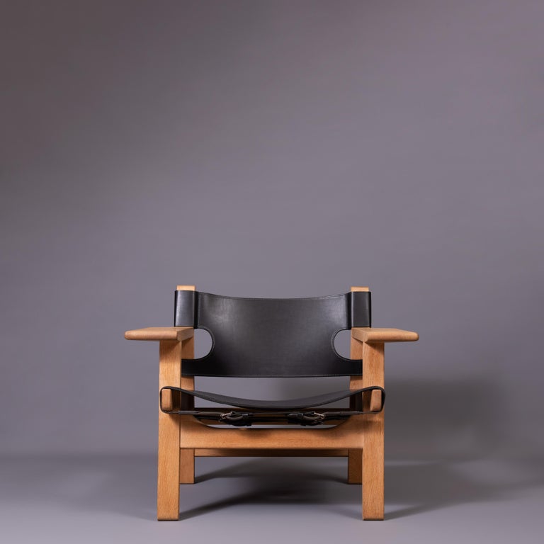 Original Borge Mogensen Spanish Chair For Sale at 1stDibs