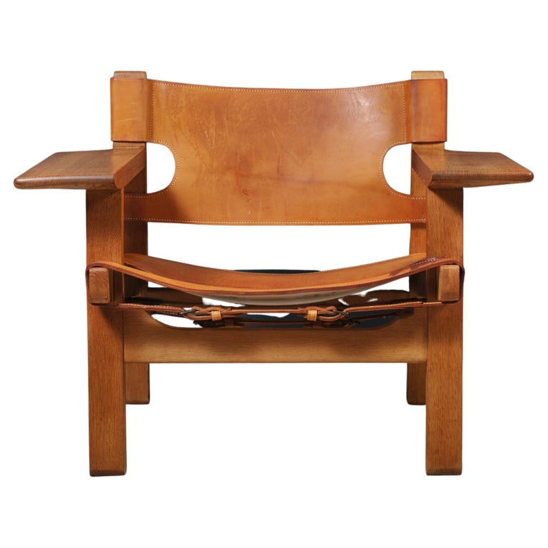 Original Borge Mogensen Spanish Chair at 1stDibs