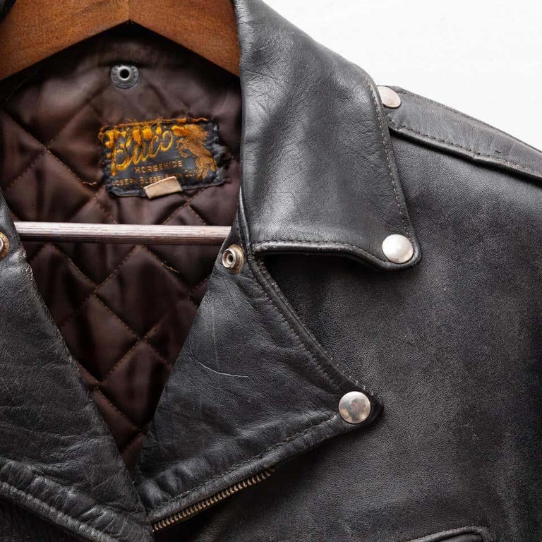 Original Buco J-24 Horsehide ‘D-Pocket’ Leather Jacket, circa 1950 For ...