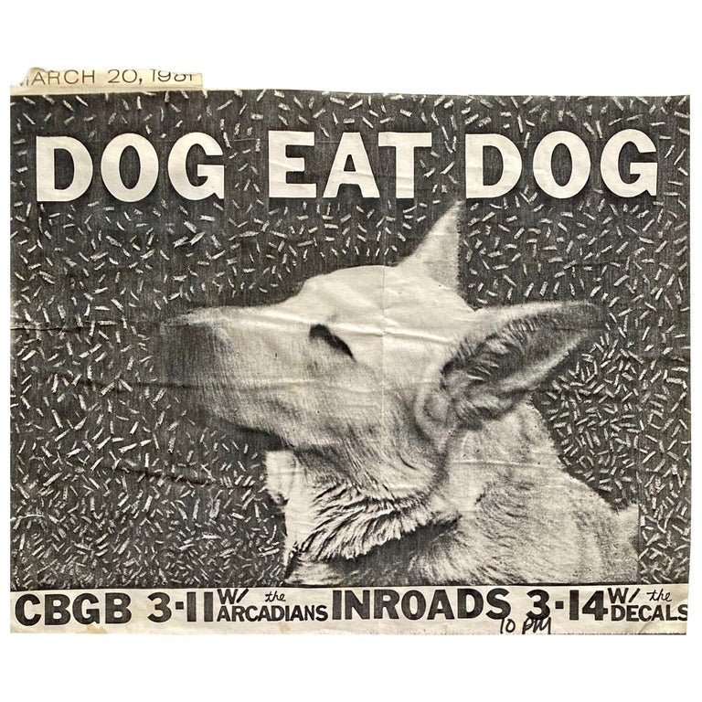 Original CBGB Club Flyer 1981, ‘Vintage CBGB’ at 1stDibs | cbgb poster ...