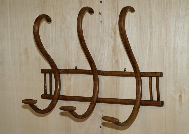 Original circa 1920's Thonet Bentwood Coat Rack Exquisite Craftsmanship ...