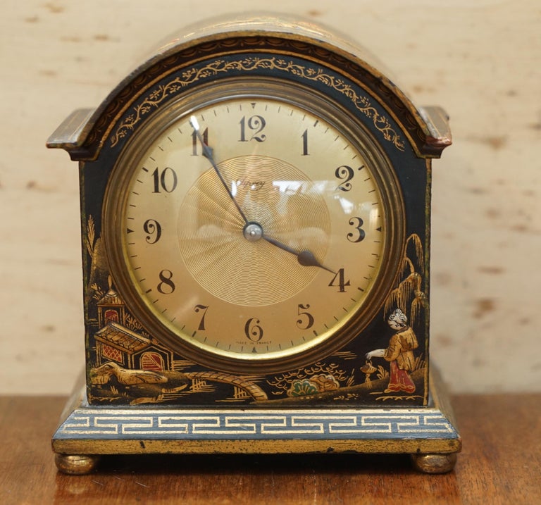 Original circa 1930's Asprey London Chinoiserie Mantle Clock Lovely ...