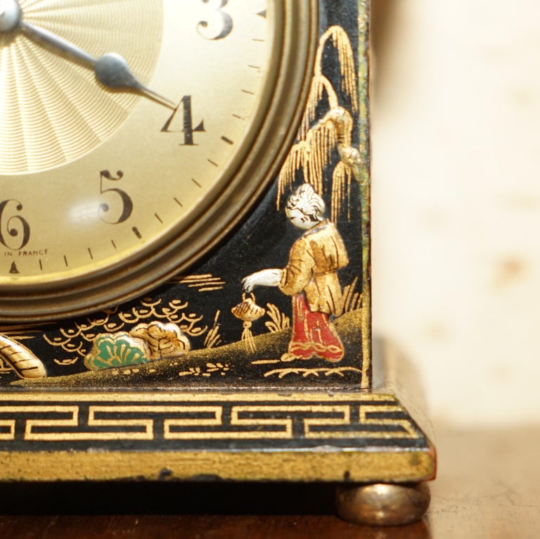 Original circa 1930's Asprey London Chinoiserie Mantle Clock Lovely ...