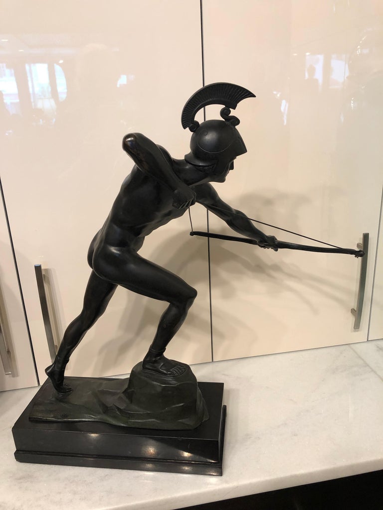 Original Deco Roman Archer by Otto Schmidt Hofer at 1stDibs