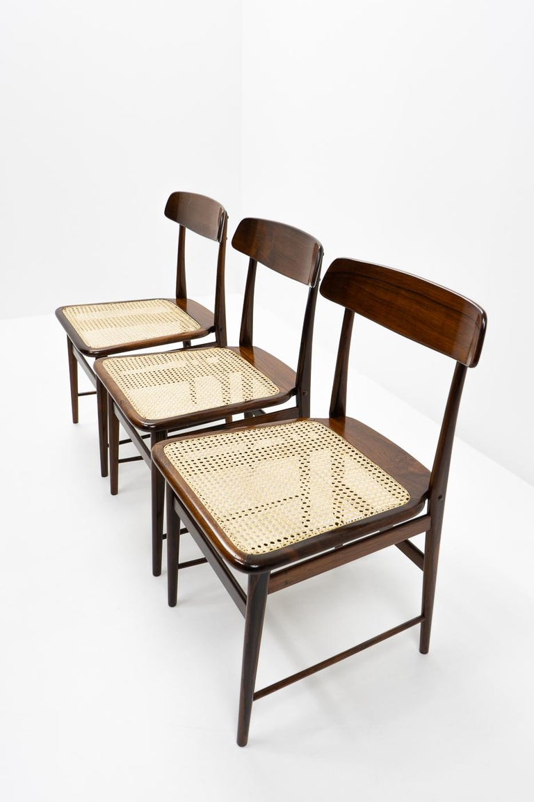 Original Design Sergio Rodrigues, Lucio Chairs for OCA Brazil, 1950s ...