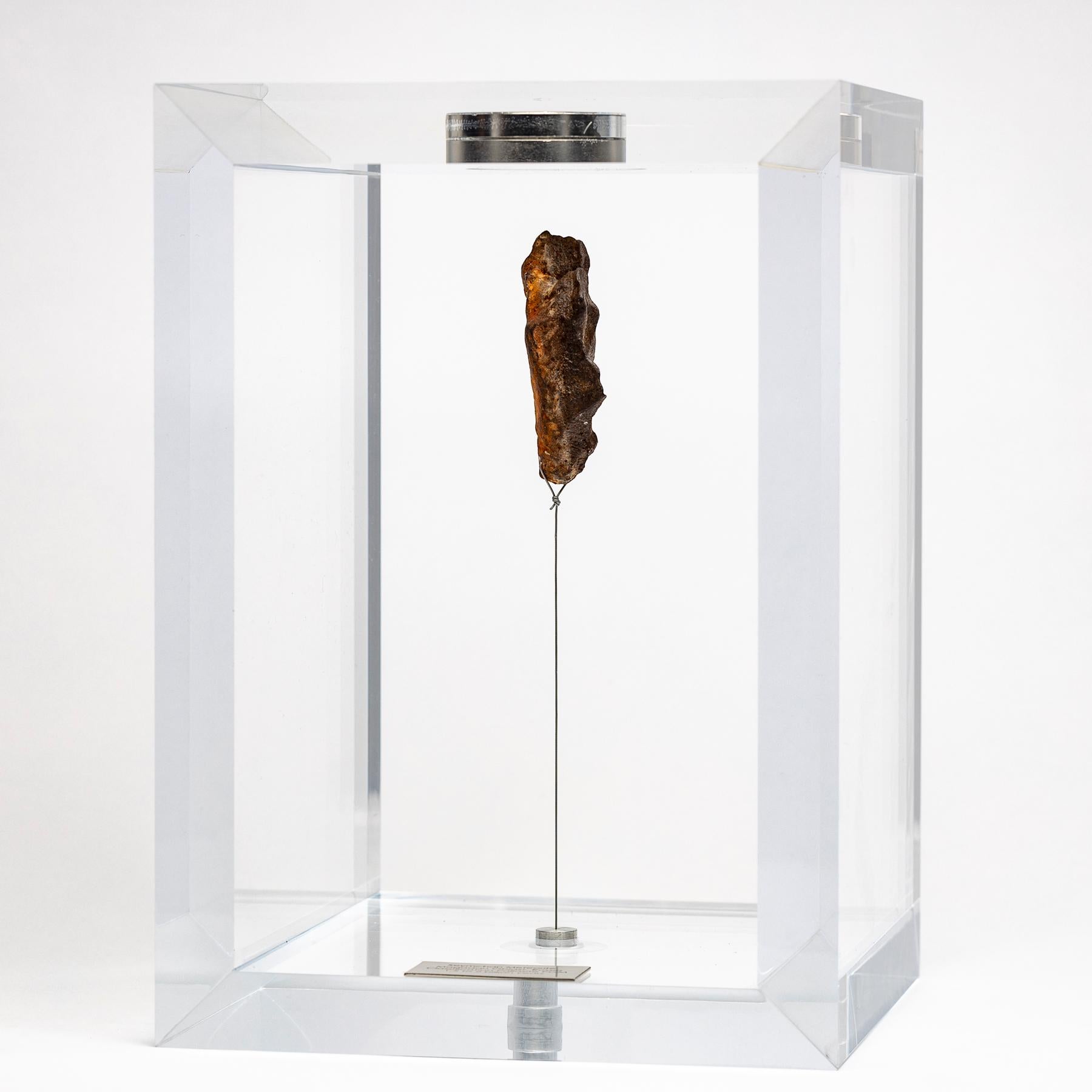 Original Design, Space Box, Egyptian Gebel Kamil Meteorite in Acrylic ...