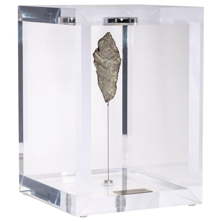 Original Design, Space Box, Gibeon Meteorite from Namibia in Acrylic ...