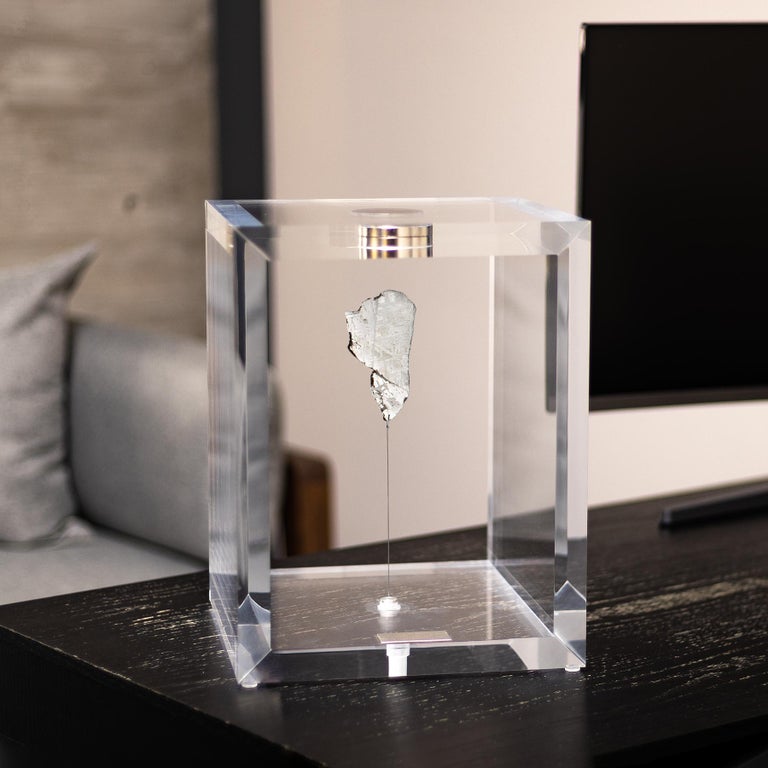 Original Design, Space Box, Russian Seymchan Meteorite in Acrylic Box ...