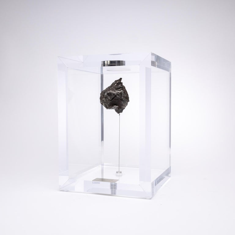 Original Design, Space Box, Russian Sikhote Alin Meteorite in Acrylic ...
