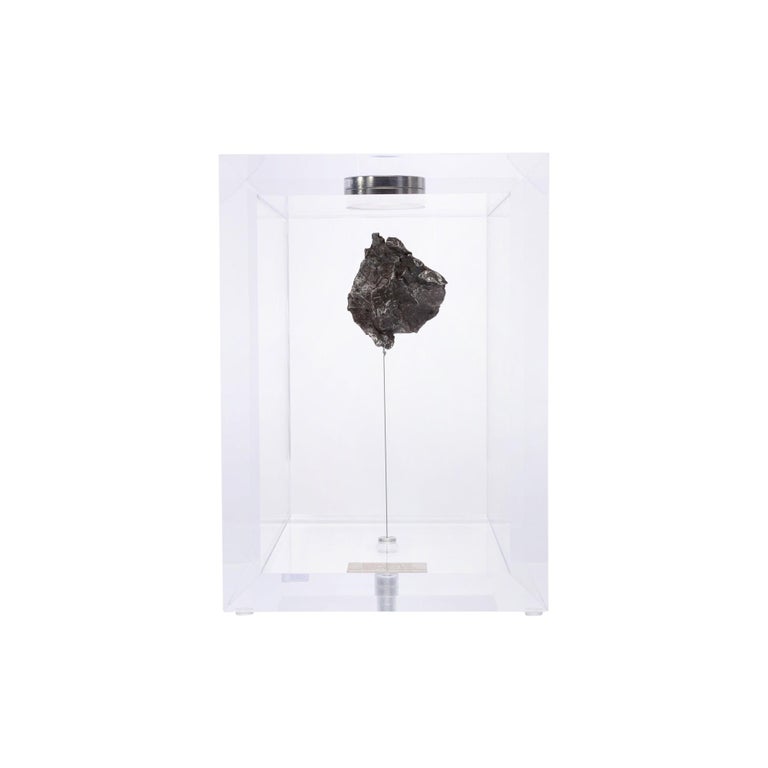 Original Design, Space Box, Russian Sikhote Alin Meteorite in Acrylic ...