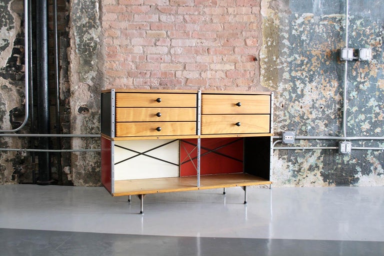Original Eames 2nd Generation ESU 'Eames Storage Unit' Herman Miller at ...