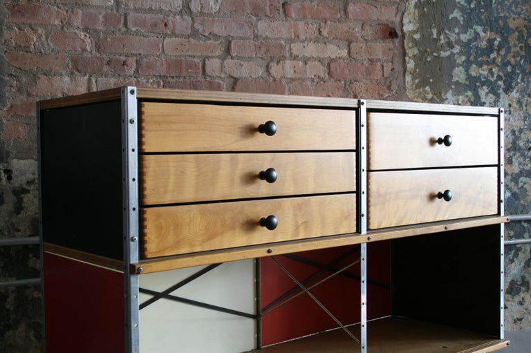 Original Eames 2nd Generation ESU 'Eames Storage Unit' Herman Miller at ...
