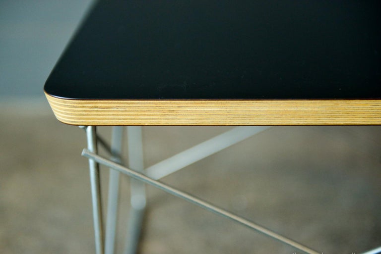 Original Eames LTR Table, Black or White at 1stDibs