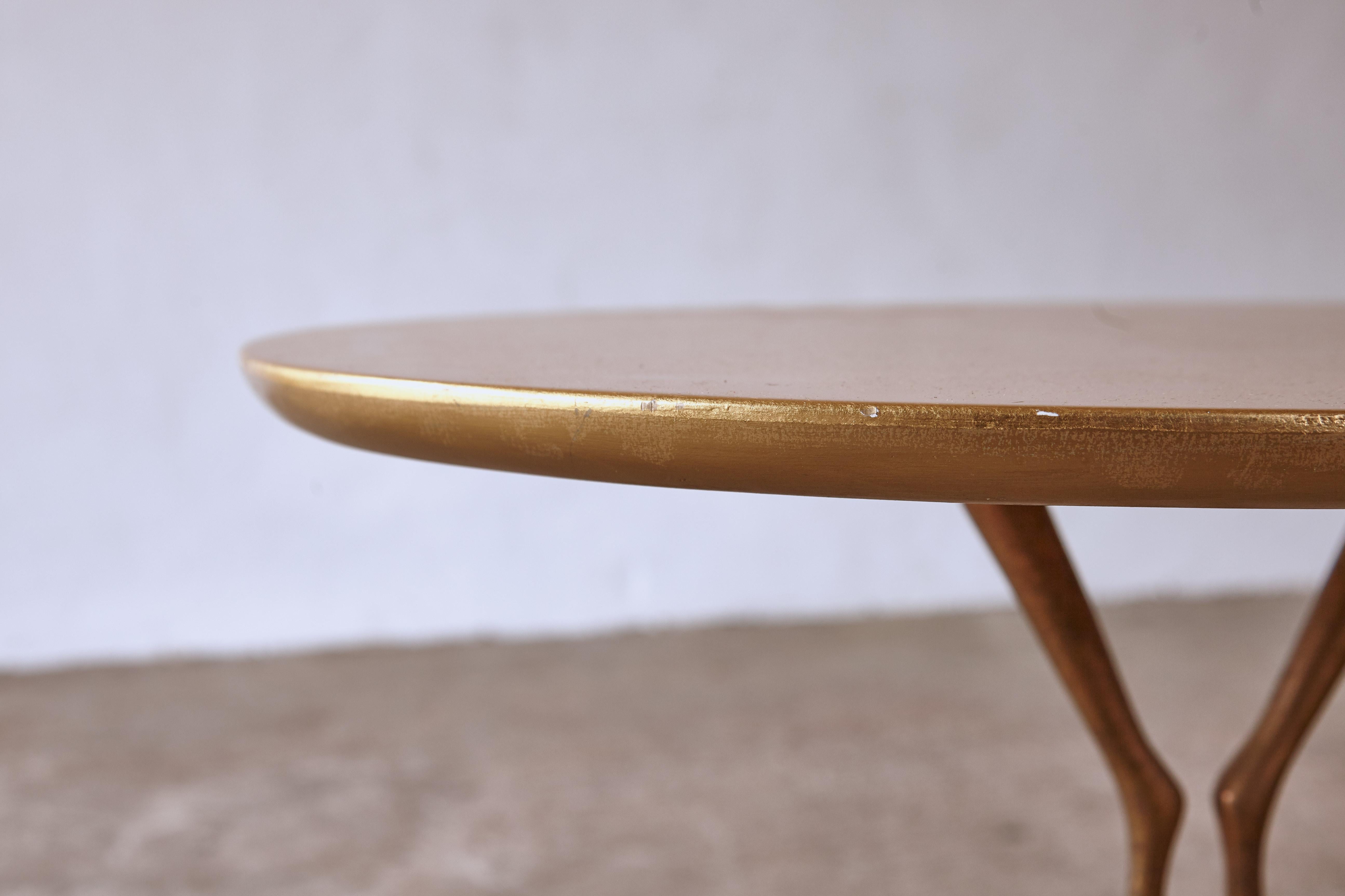 Original Early Production Meret Oppenheim Traccia Table, Gavina, Italy ...