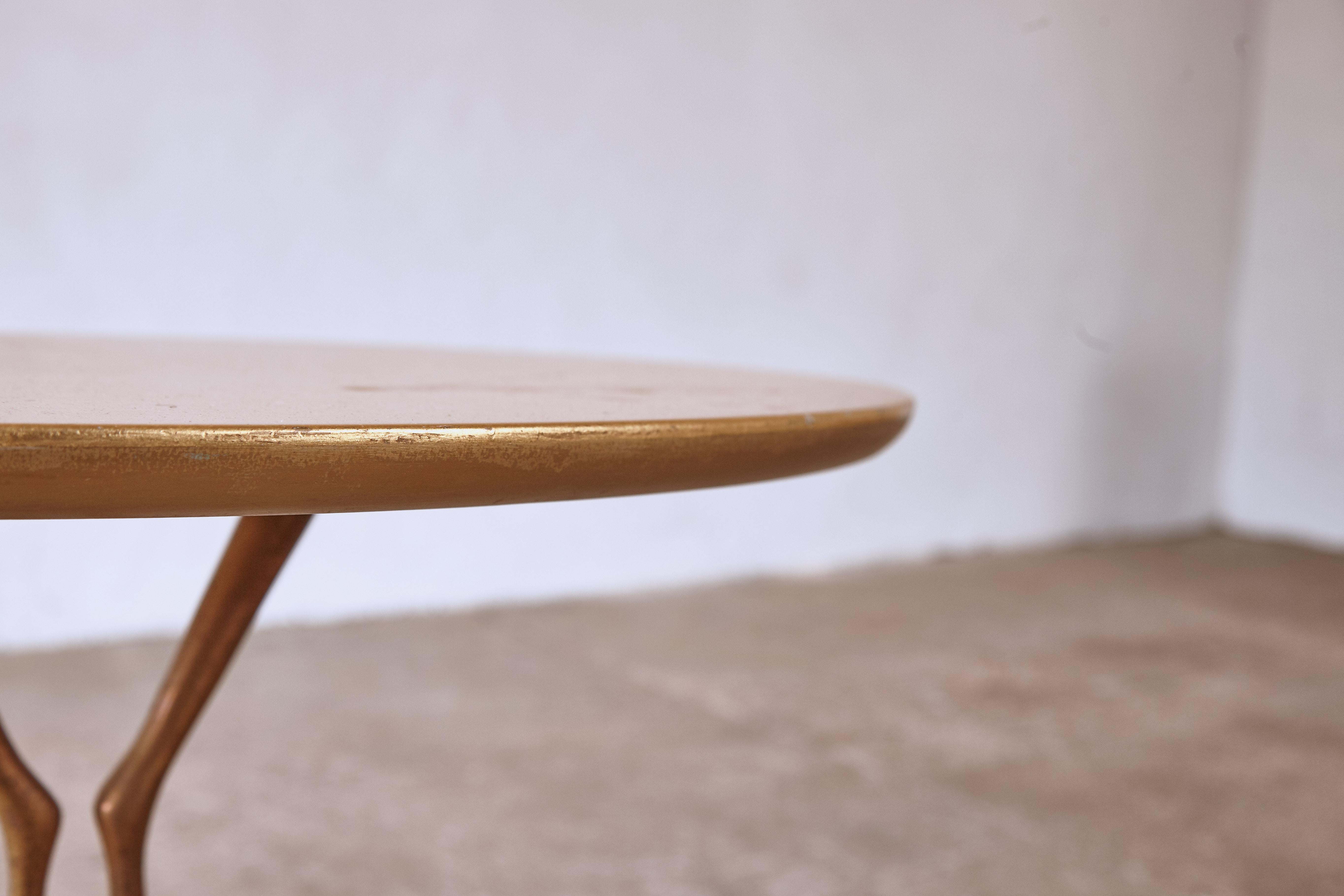 Original Early Production Meret Oppenheim Traccia Table, Gavina, Italy ...