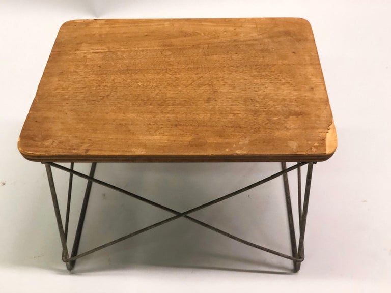 Original Early Series Mid-Century Modern LTR Side Table by Charles and ...