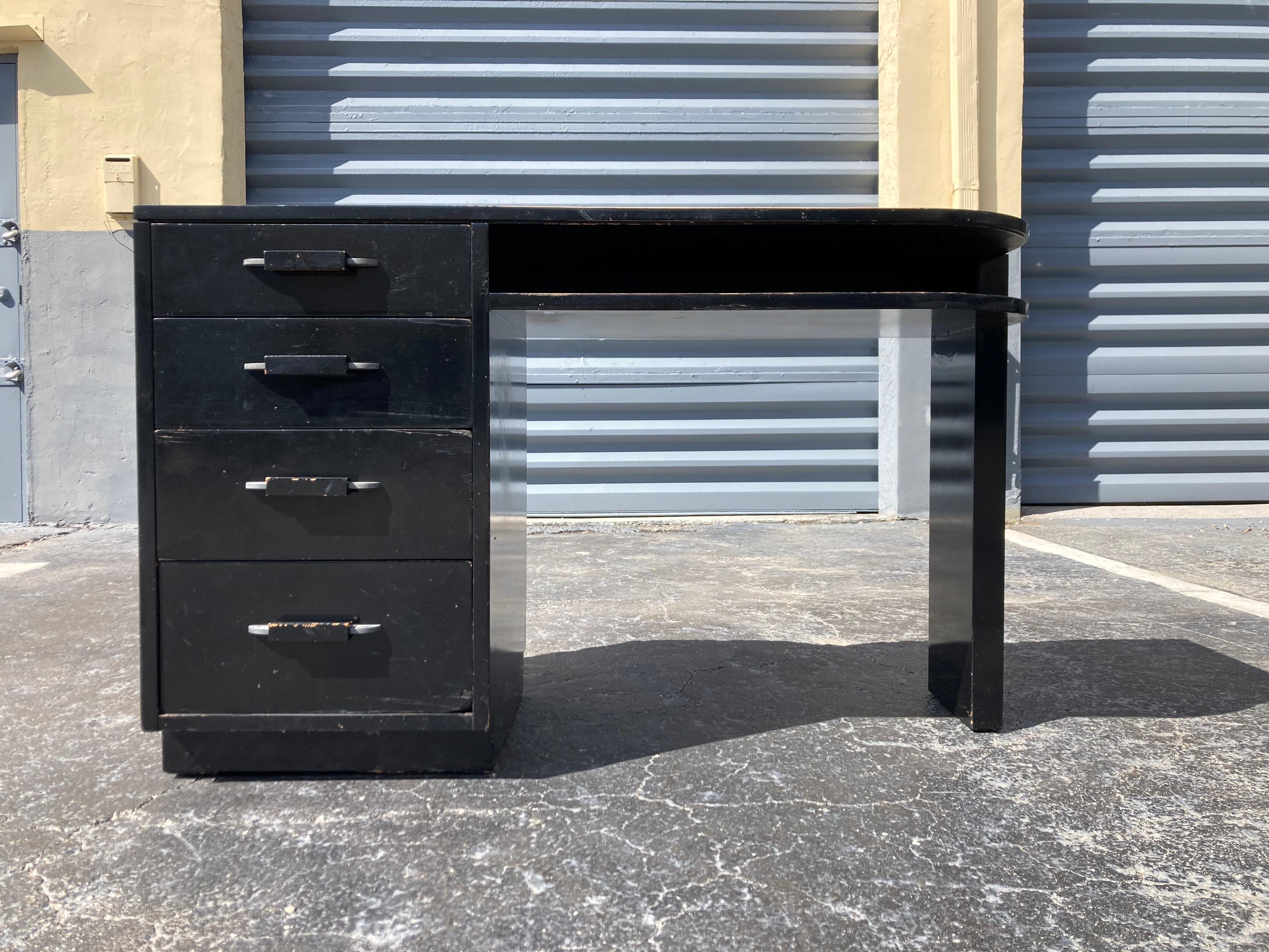 Original Eliel Saarinen for John Stuart, Black For Sale at 1stDibs