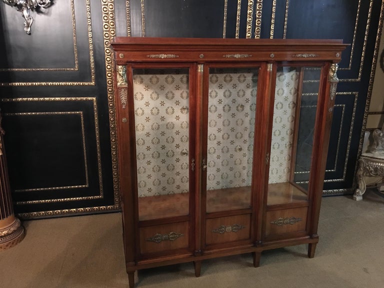 Original Antique Empire Library / Shelve / Vitrine, circa 1860-1880 ...