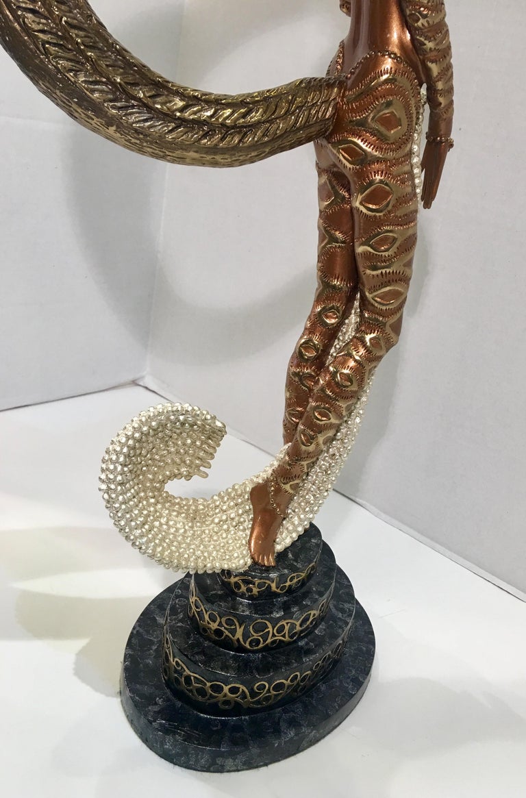Original Erte Bronze "Masquerade" Limited Edition Art Deco Style ...