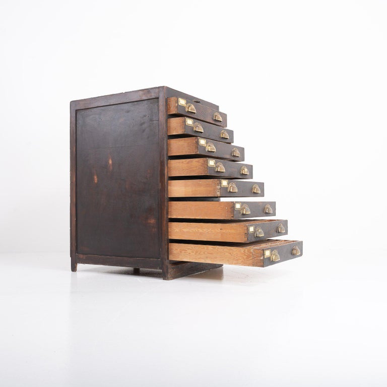 Original Euston Train Station Ticket Office Drawers For Sale at 1stDibs