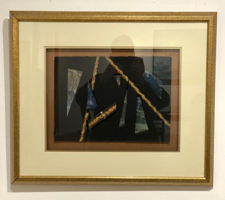 Original Frame Mix-Media Abstract Wall Decor by Artist Harris Strong ...