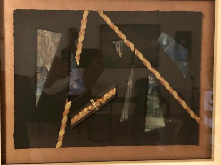 Original Frame Mix-Media Abstract Wall Decor by Artist Harris Strong ...