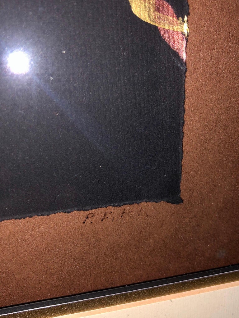 Original Frame Mix-Media Abstract Wall Decor by Artist Harris Strong ...