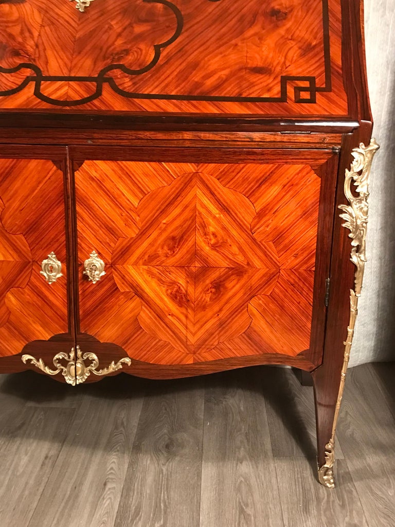 Original French Louis XV Secretary Desk, Paris 1760 For Sale at 1stDibs