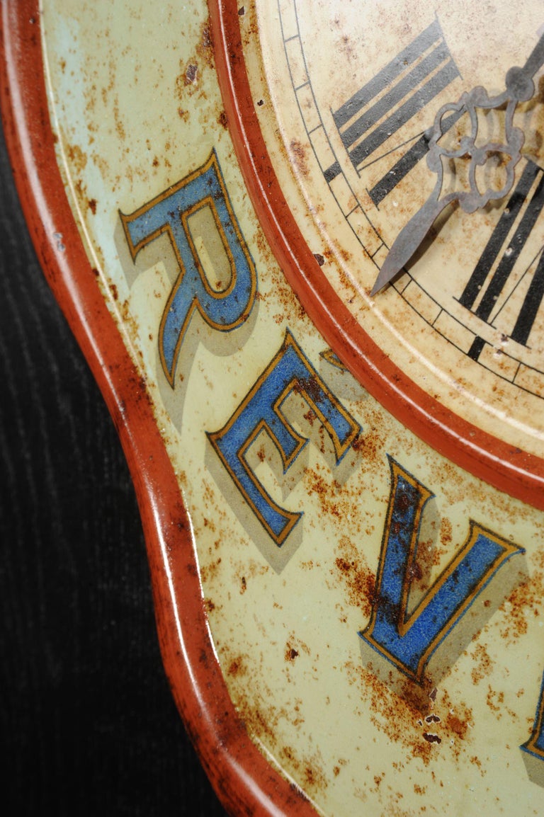 Original French Revillon Chocolate Advertising Wall Clock, Fully ...