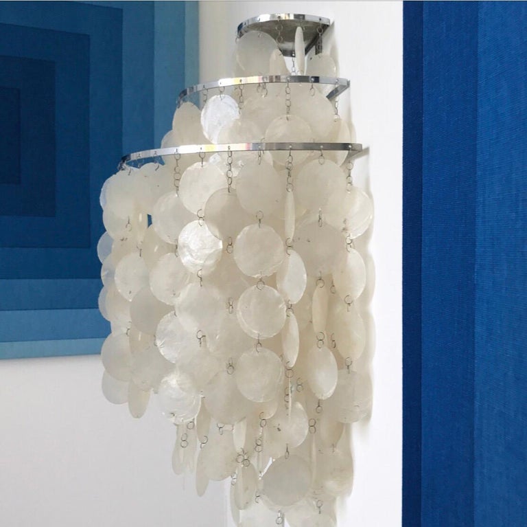 Original FUN 1MW Wall Sconces by Verner Panton for Lüber, Switzerland ...