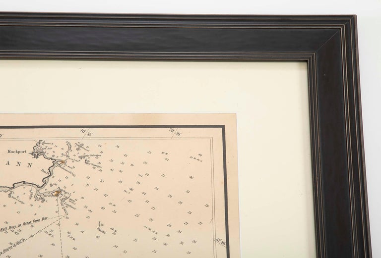 Original George W. Eldridge "Chart of Chatham to Boston" Dated 1902 at ...